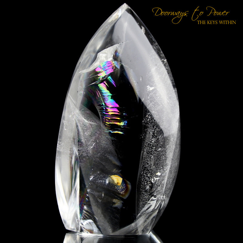 Clear Quartz Crystal Sculpture 'Oracle' Rare & Powerful - Doorways to Power