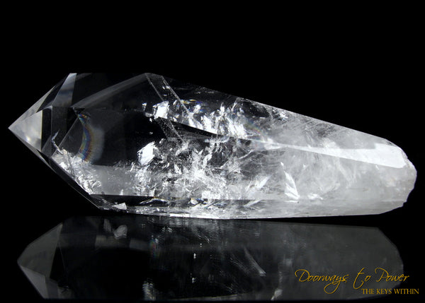 Clear Quartz Phantom Manifestation Quartz Crystal XL - Doorways to Power