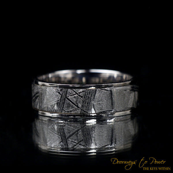 Muonionalusta Meteorite Light Language Ring Size 10 1/2 - Doorways to Power