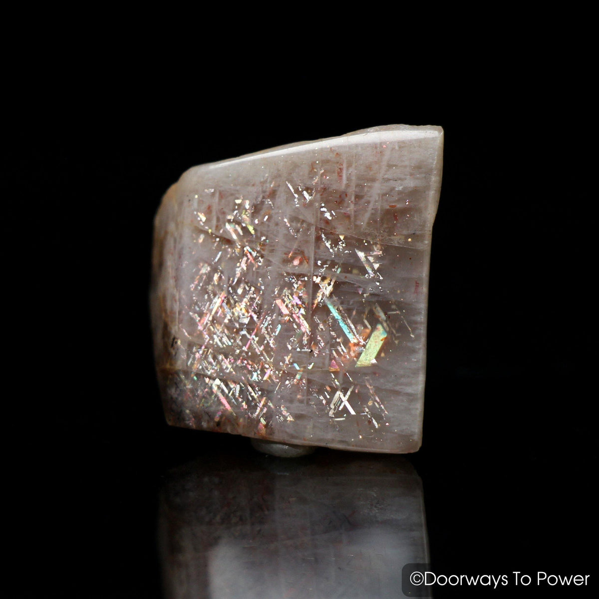 Rainbow Lattice Sunstone Extremely 'Rare & Mesmerizing' A+++ - Doorways ...