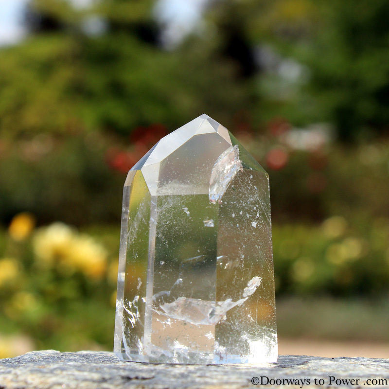 John of God Temple Heart Dow Quartz Casa Crystal Point - Doorways to Power