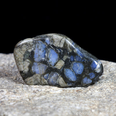 Que Sera Stone Llanite Vulcanite Tumbled Crystal - Doorways to Power