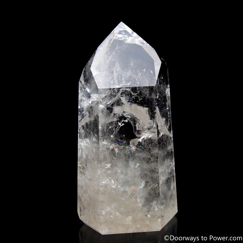 5.7" John of God Dow Devic Temple Time Link Crystal - Doorways to Power