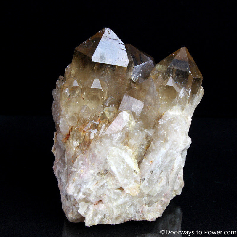 Rare Citrine Lightbrary Record keeper Kundalini Quartz - Doorways to Power