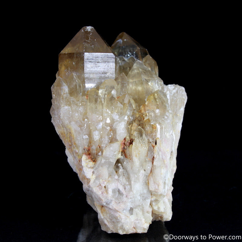 Rare Citrine Lightbrary Record keeper Kundalini Quartz - Doorways to Power