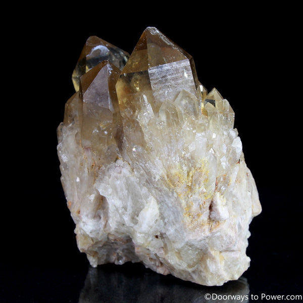 Rare Citrine Lightbrary Record keeper Kundalini Quartz - Doorways to Power