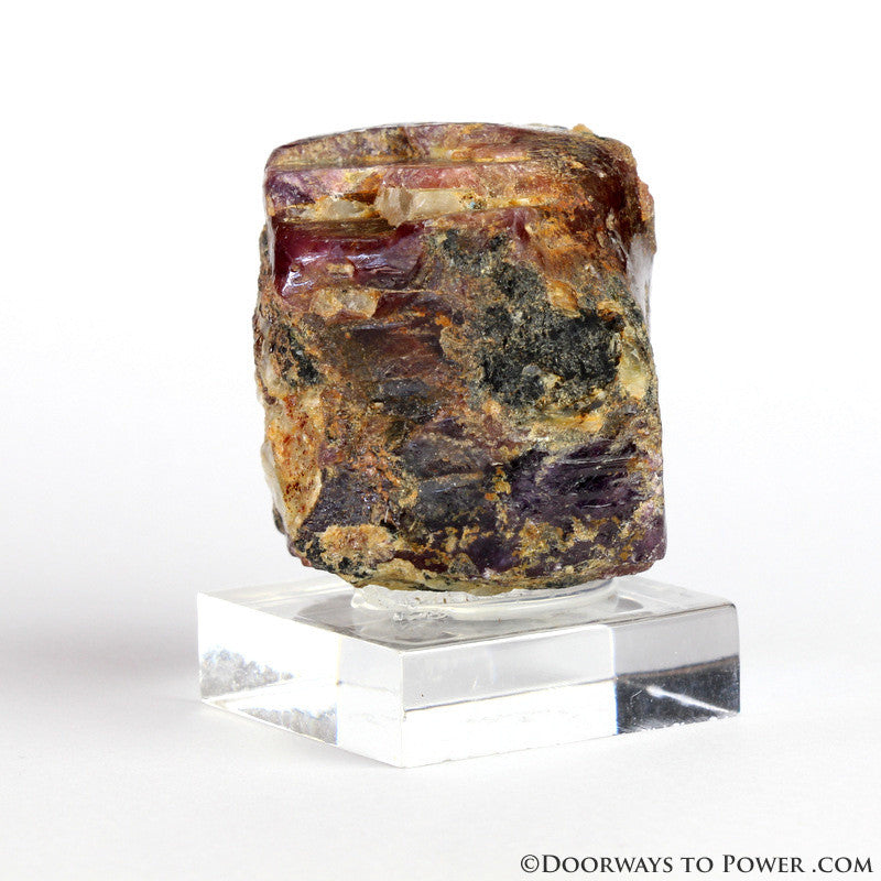 Rare Ruby Sapphire Corundum Specimen Doorways to Power