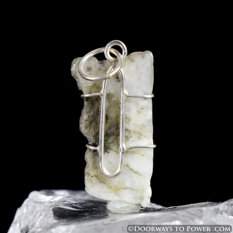 Phenacite Phenakite Crystal Pendant - Synergy 12 Stone - Doorways to Power