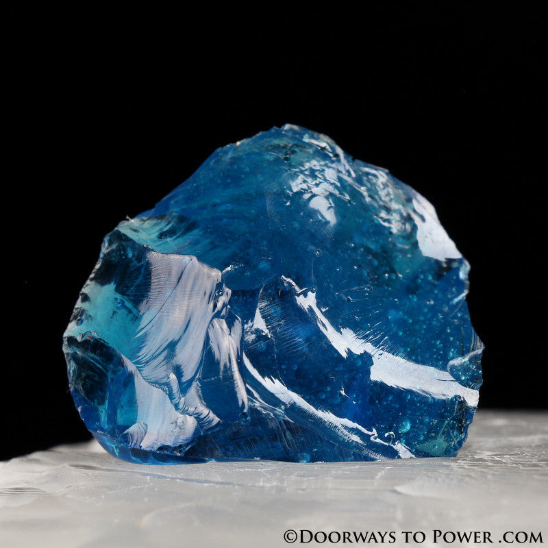 Electric Blue Atlantean Andara Crystal - Lady Nellie - Doorways to Power