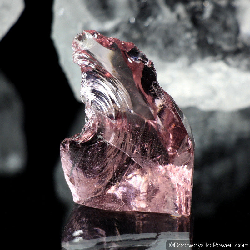 Beautiful Hgw Pink Andara Crystal 'Heart of God Within' - Doorways to Power