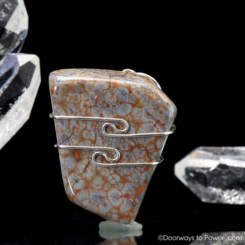 Vortexite Crystal Pendant .925 SS Azozeo Activated - Doorways to Power
