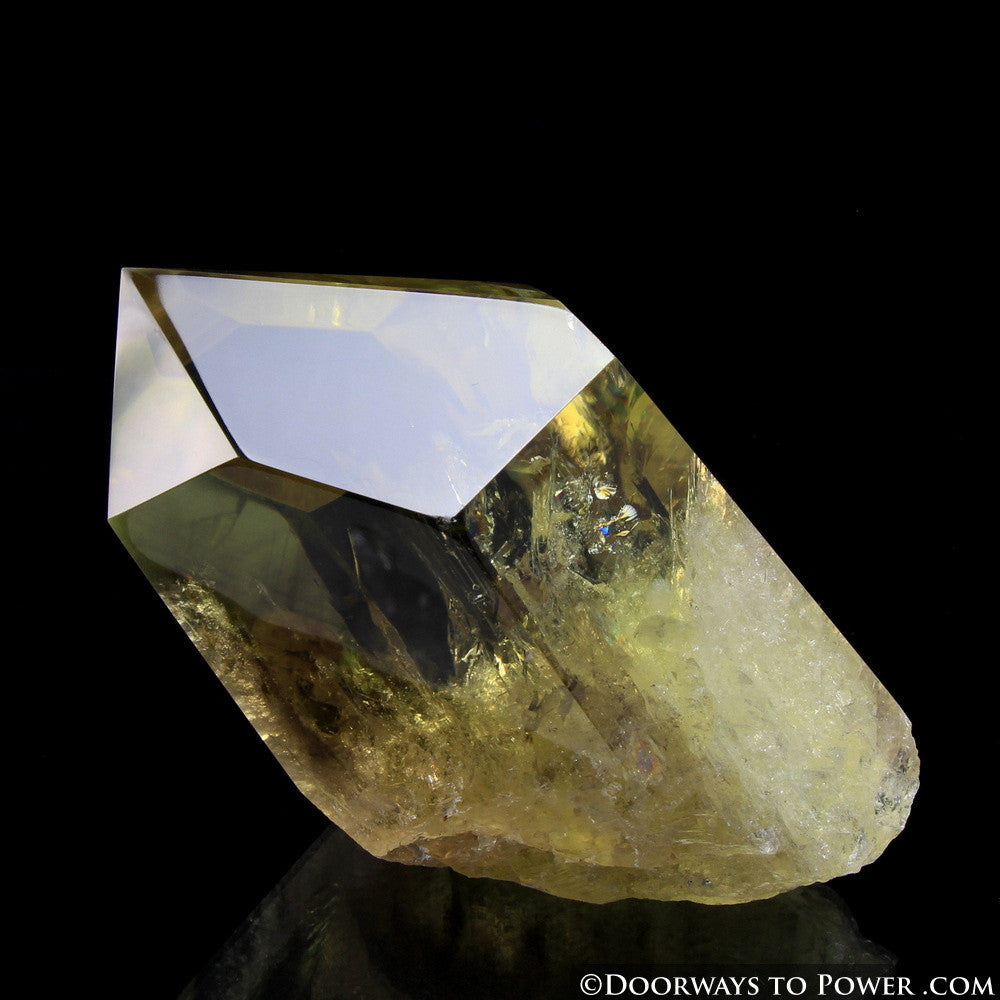 Citrine & Smoky Phantom Quartz Casa Crystal 'Very Rare' - Doorways to Power