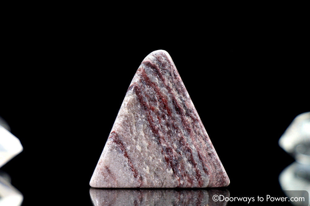 Vitalite Triangle Crystal Tumbled & Polished - Doorways to Power