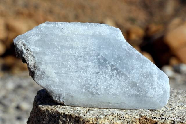 Ohio Celestite "Divine Light" Altar Stone - Doorways to Power