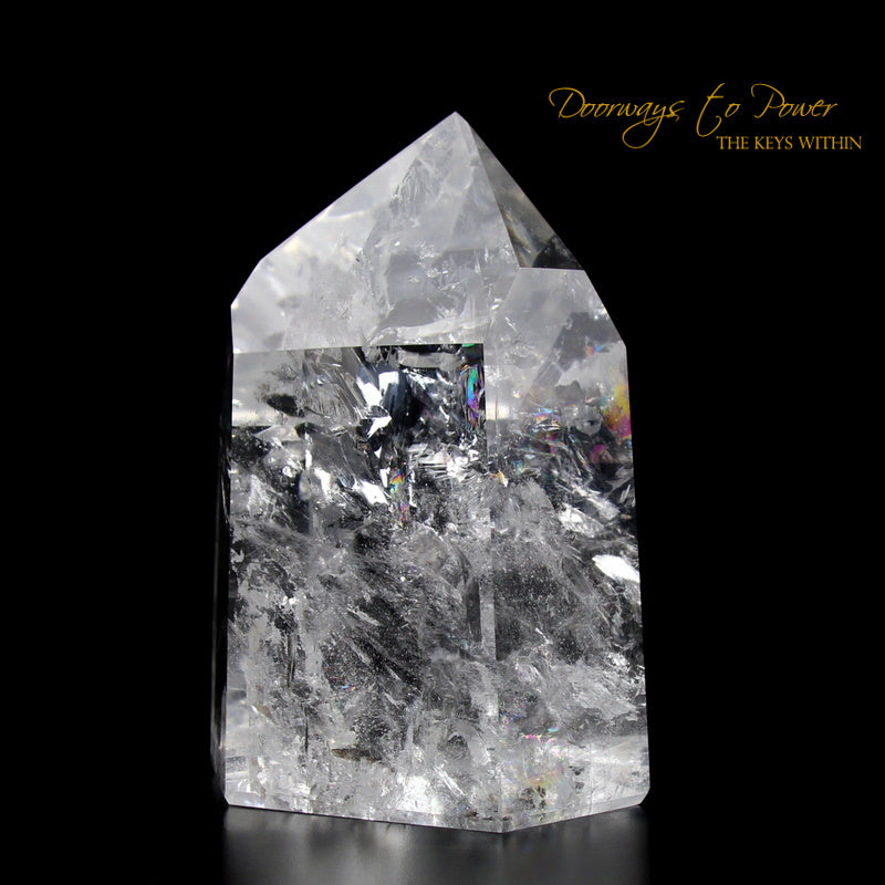 Exquisite Pure Clear Quartz Temple Heart Dow Master Crystal - Doorways ...